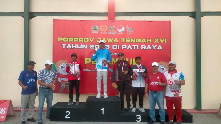Kebumen Raih Emas Pertama Cabor Petanque di Porprov Jateng