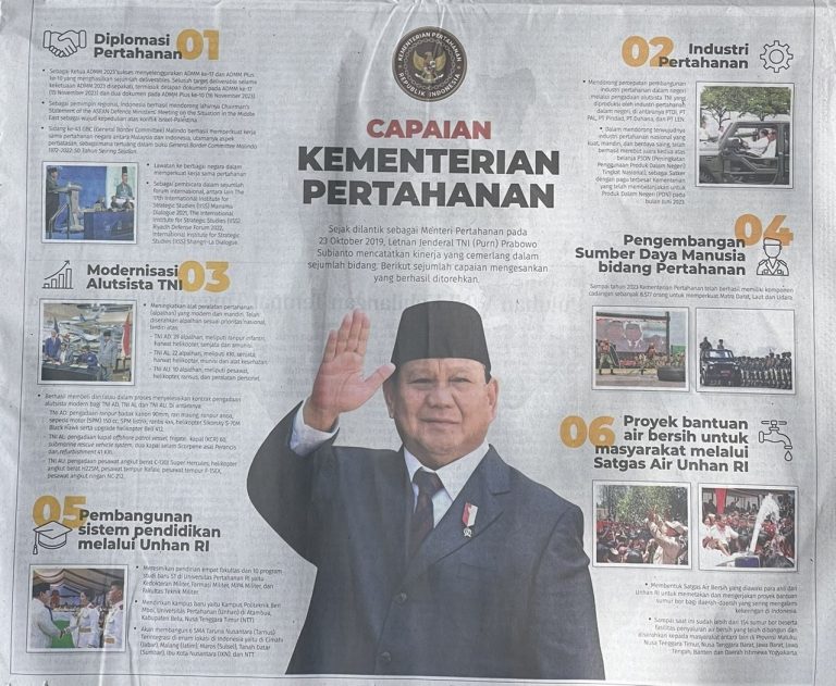 Timnas AMIN: Iklan Kemhan Isi Prestasi Prabowo Diduga Sengaja Timnas AMIN: Iklan Kemhan Isi Prestasi Prabowo Diduga Sengaja